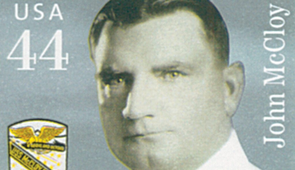 Birth of John McCloy — Mystic Stamp Discovery Center