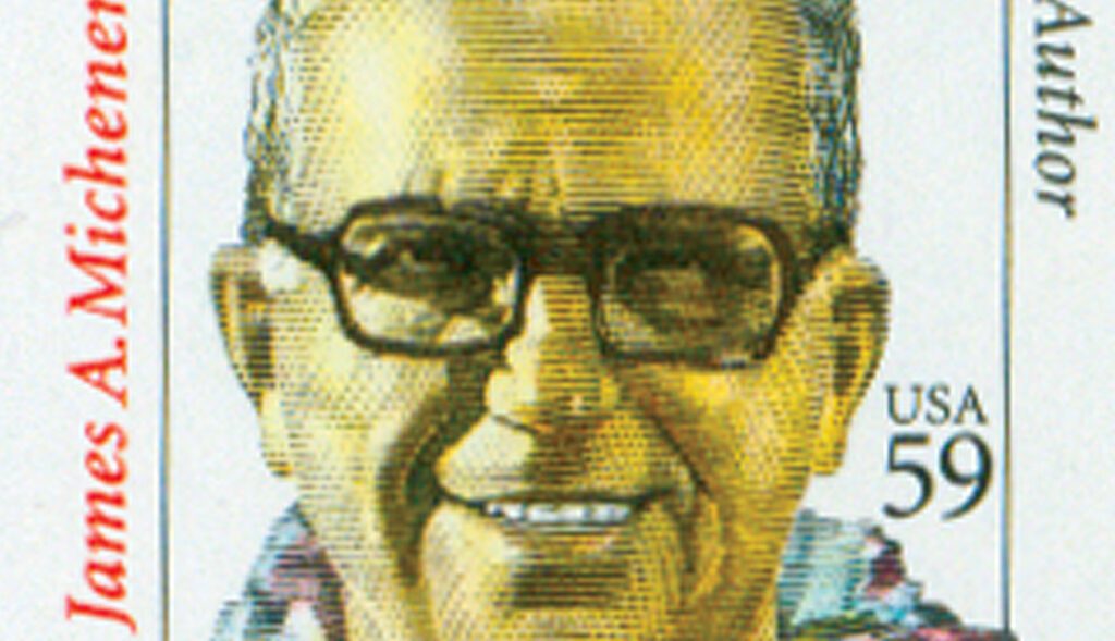Birth of James A. Michener | Mystic Stamp Discovery Center