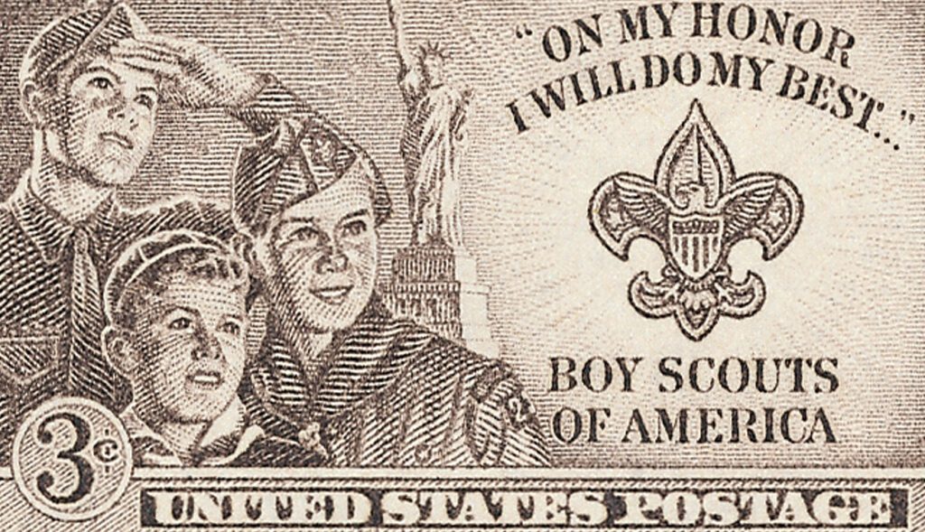 Founding of the Boy Scouts of America — Mystic Stamp Discovery Center