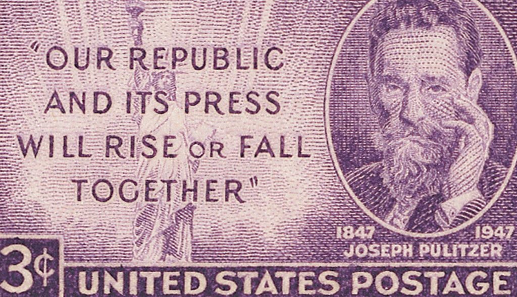 Birth of Joseph Pulitzer — Mystic Stamp Discovery Center