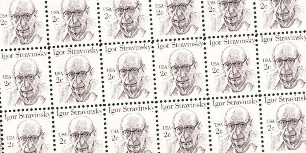 Birth of Igor Stravinsky — Mystic Stamp Discovery Center