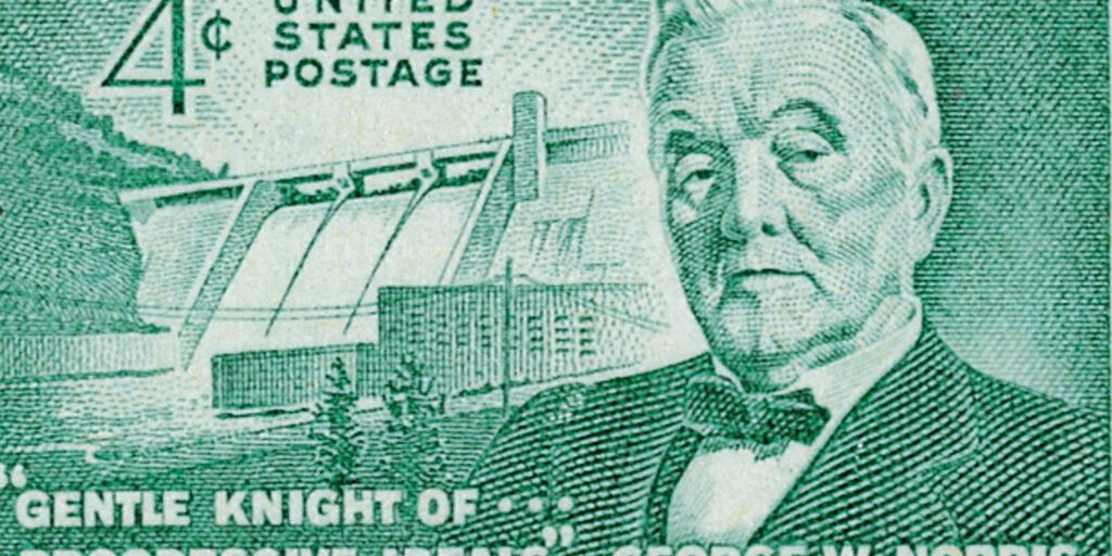 Birth of George W. Norris — Mystic Stamp Discovery Center