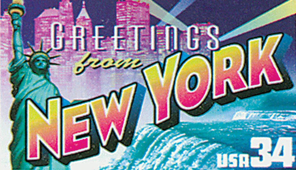 New York Becomes 11th State to Join the Union — Mystic Stamp Discovery ...