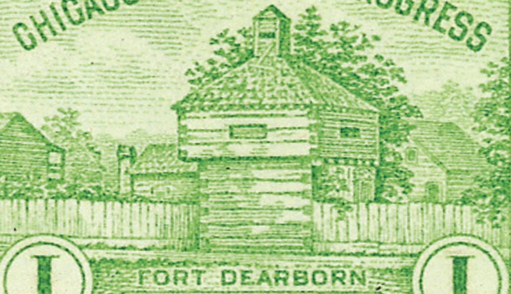 Battle of Fort Dearborn — Mystic Stamp Discovery Center