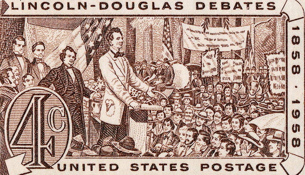 Lincoln-Douglas Debates — Mystic Stamp Discovery Center