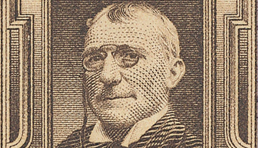 Birth of James Whitcomb Riley — Mystic Stamp Discovery Center