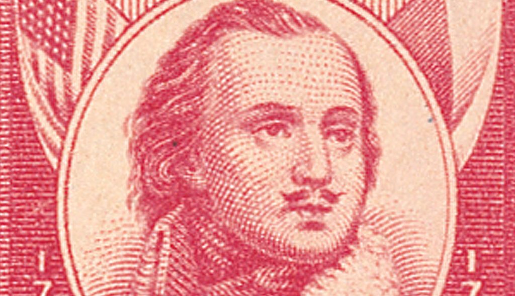 Death of General Casimir Pulaski — Mystic Stamp Discovery Center