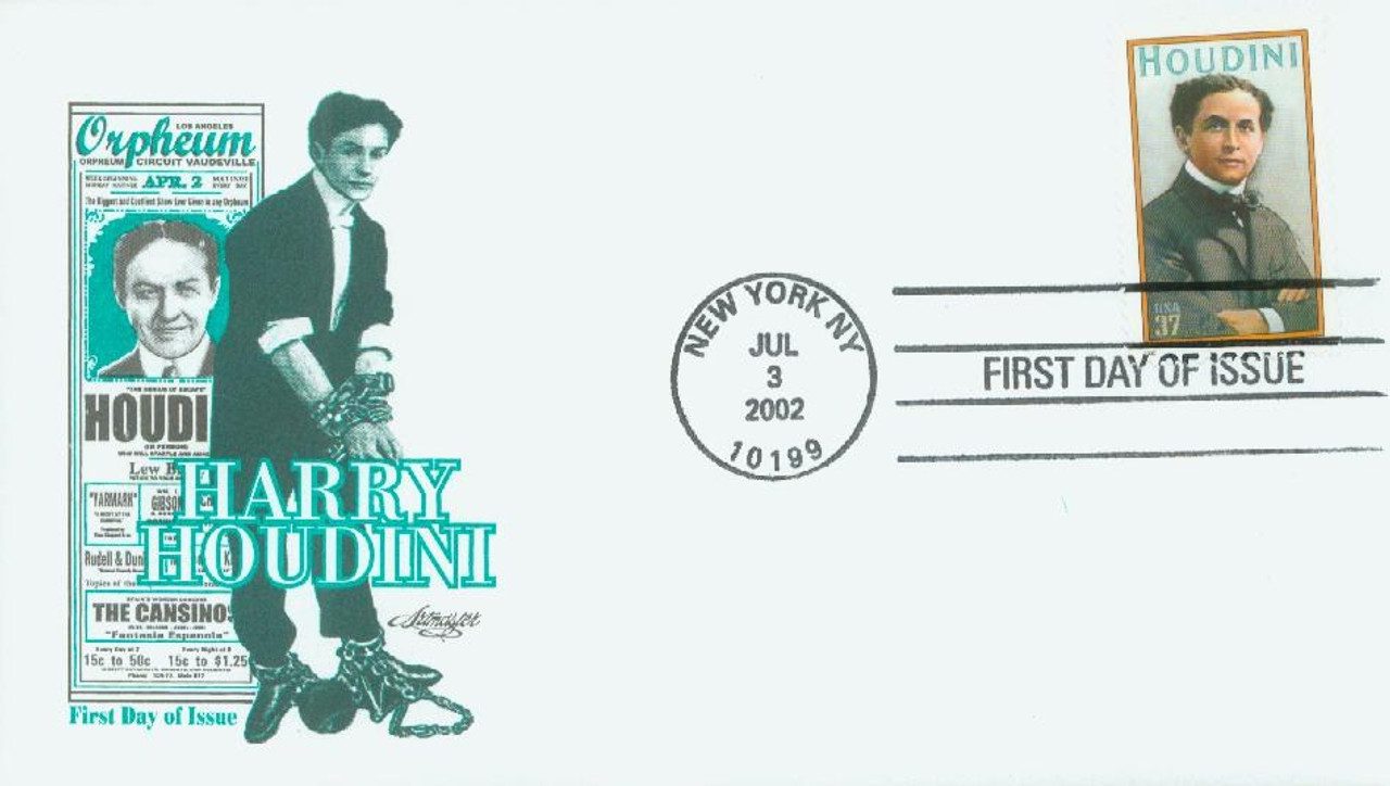 Birth of Harry Houdini | Mystic Stamp Discovery Center