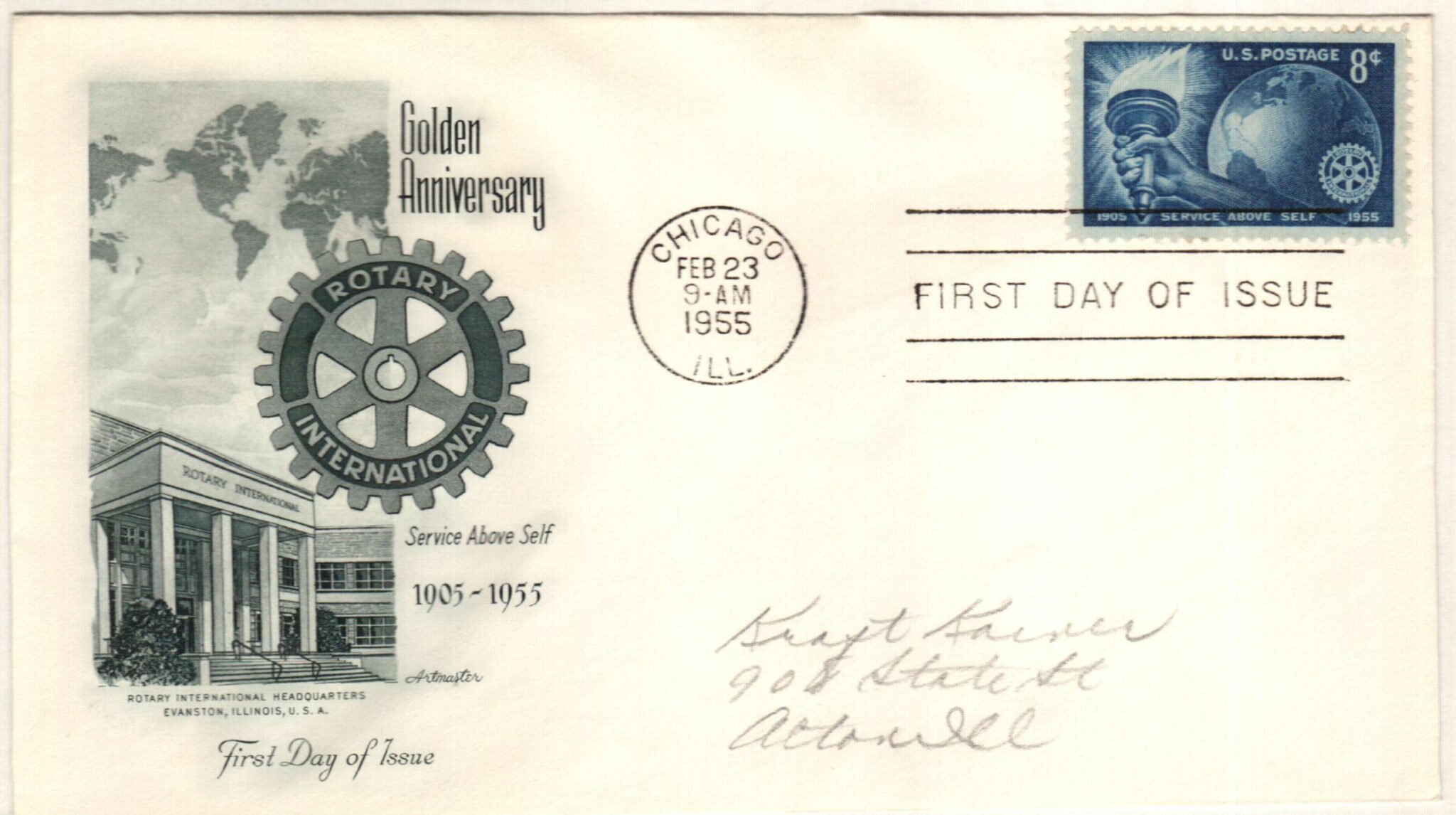 Rotary Club Founded | Mystic Stamp Discovery Center