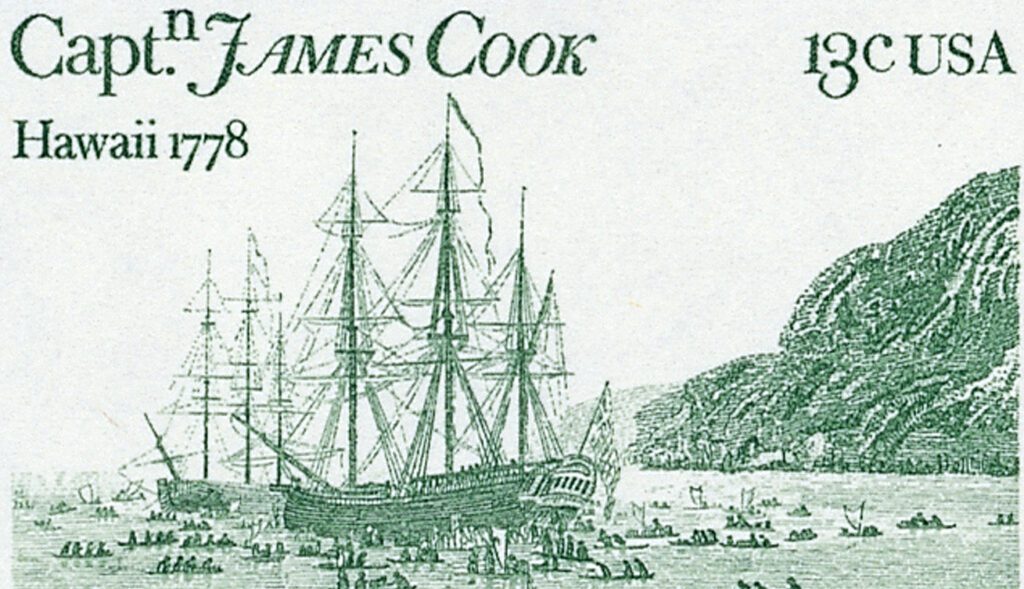 Birth of Explorer James Cook — Mystic Stamp Discovery Center