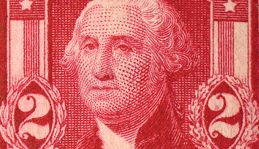 Washington Flag and Shield Stamps — Mystic Stamp Discovery Center