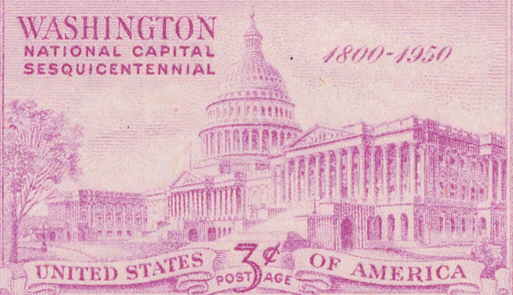 Congress’s First Session in the U.S. Capitol — Mystic Stamp Discovery ...