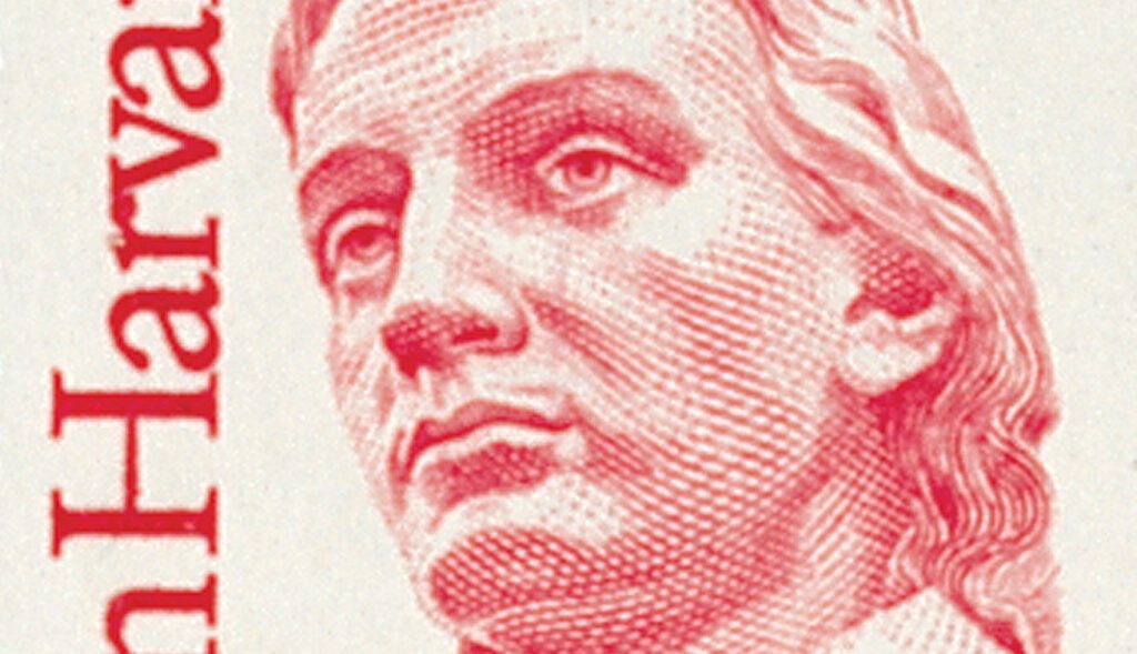 Birth of John Harvard — Mystic Stamp Discovery Center