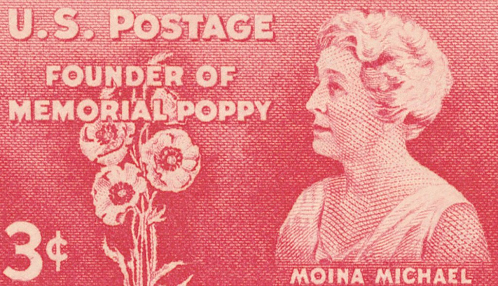 Moina Michael’s Poppy Campaign — Mystic Stamp Discovery Center