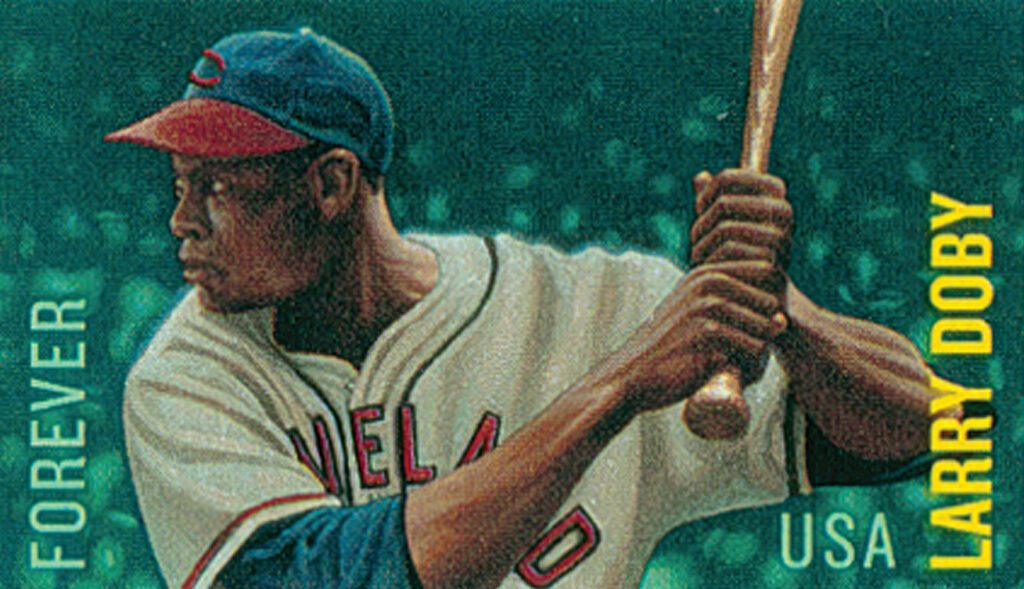 Birth of Larry Doby — Mystic Stamp Discovery Center