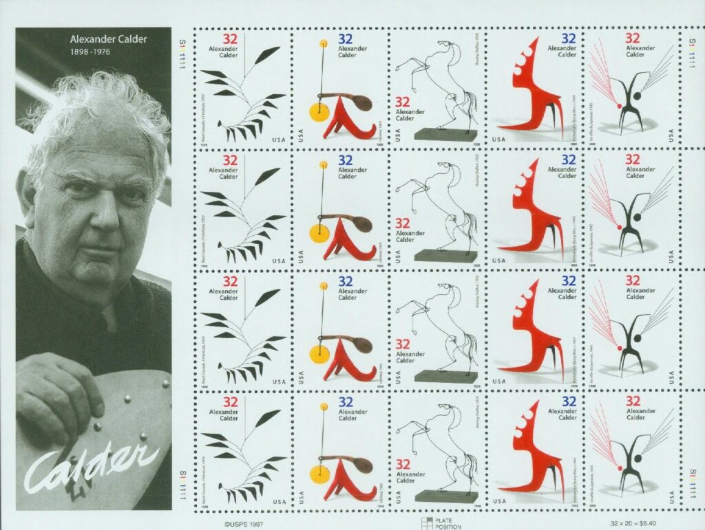 Birth of Alexander Calder | Mystic Stamp Discovery Center