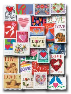 The USPS Love Stamps Series | Mystic Stamp Discovery Center