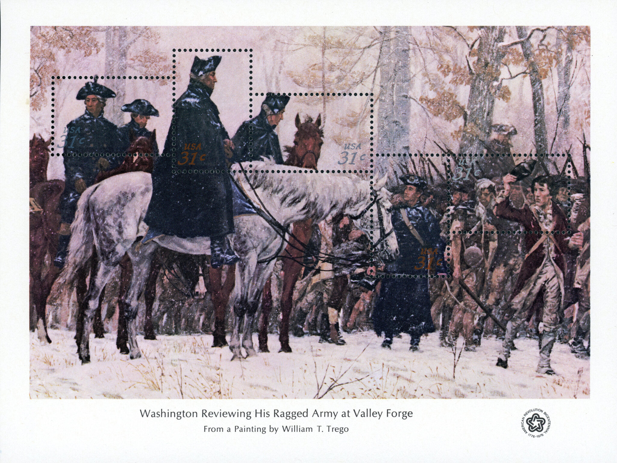 Revolutionary War Stamp Sheets | Mystic Stamp Discovery Center