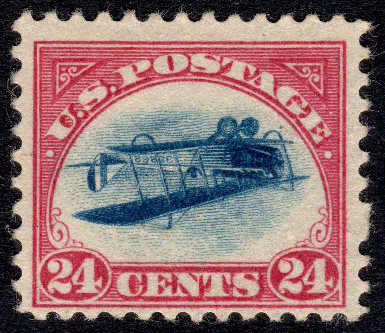 Inverted Jenny Position 63 | Mystic Stamp Discovery Center