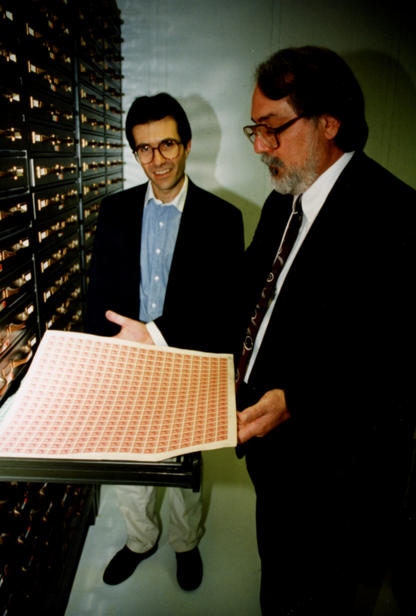 Maynard Sundman Visits the National Postal Museum