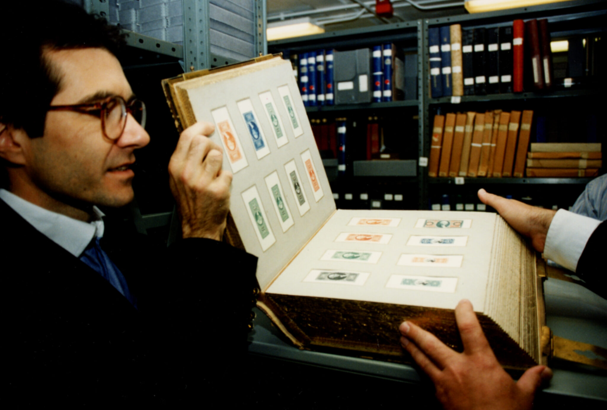 Maynard Sundman Visits the National Postal Museum