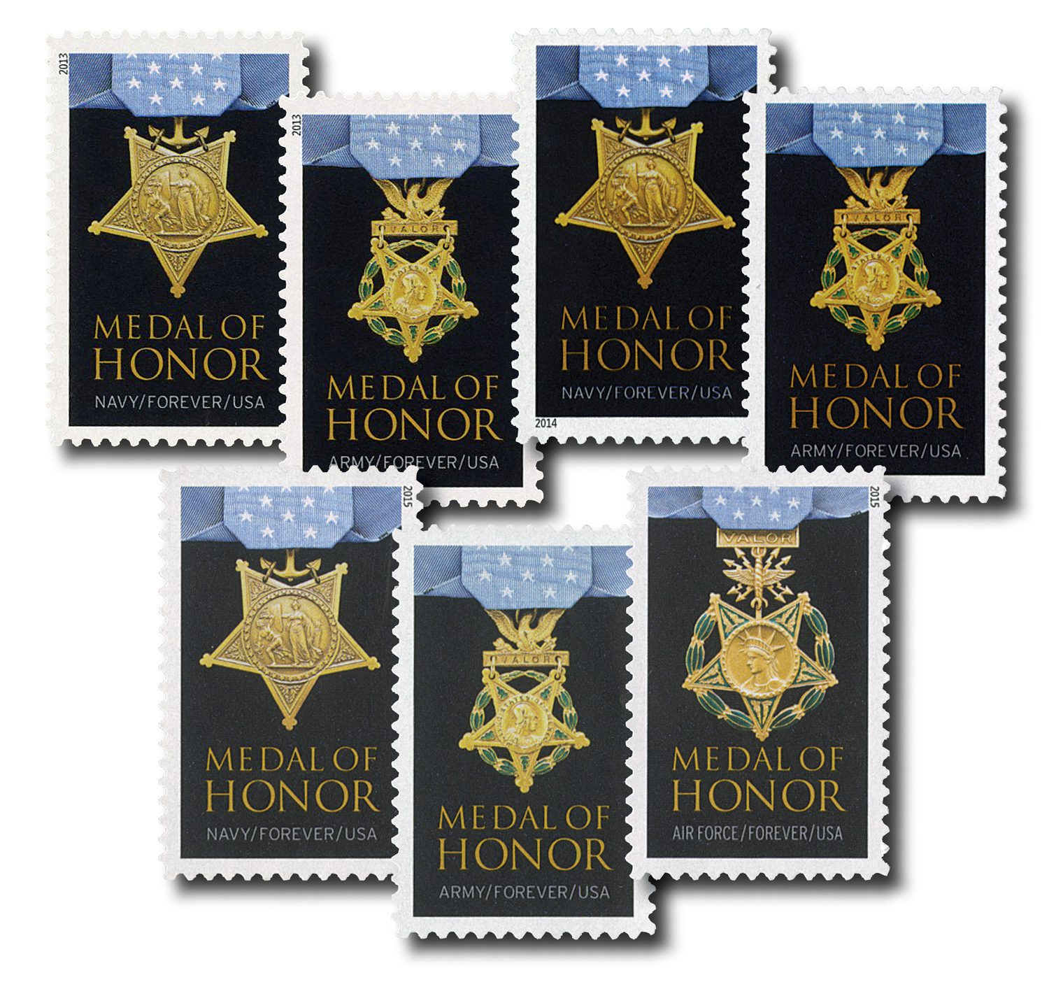 Veterans Day: Postage Stamps Honoring Those Who've Served | Mystic ...