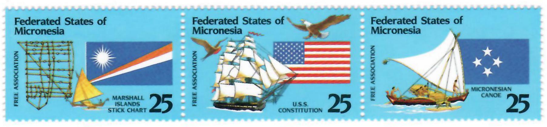 Marshall Islands and Micronesia Joint Issue | Mystic Stamp Discovery Center