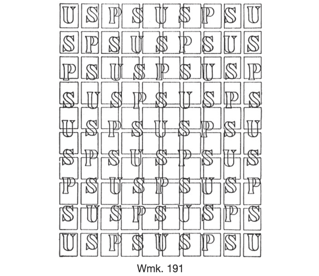 All About Watermarks on Postage Stamps