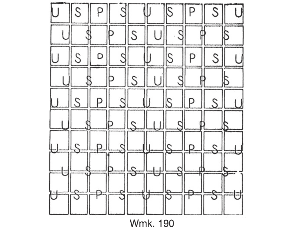 All About Watermarks on Postage Stamps