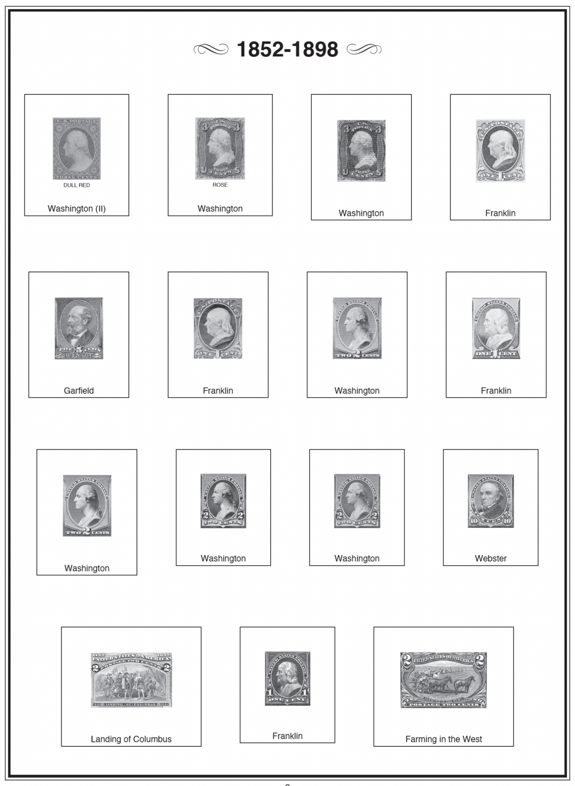 Free Downloadable Stamp Album Pages! | Mystic Stamp Discovery Center