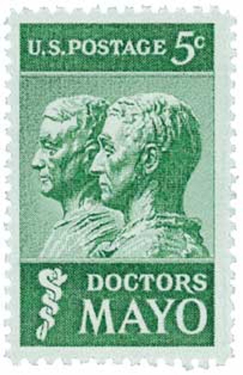 Founding of the Mayo Clinic | Mystic Stamp Discovery Center