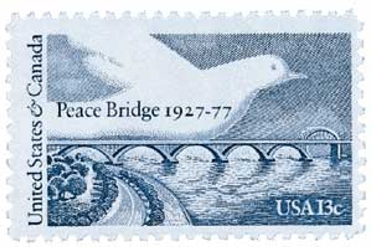 The Peace Bridge Dedicated | Mystic Stamp Discovery Center