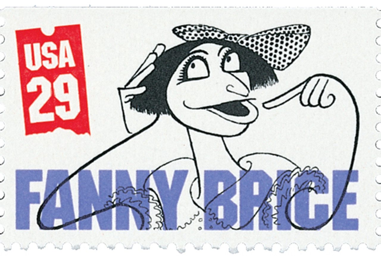 Birth of Fanny Brice | Mystic Stamp Discovery Center
