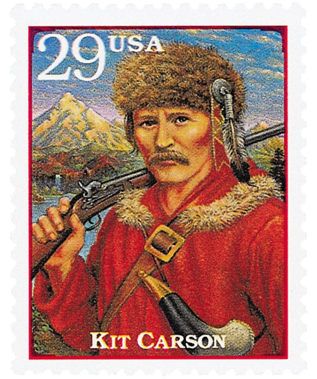 Birth of Kit Carson | Mystic Stamp Discovery Center