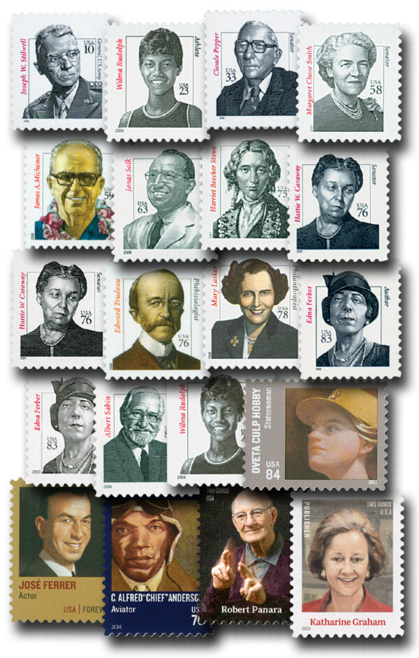 Start of the Distinguished Americans Series | Mystic Stamp Discovery Center