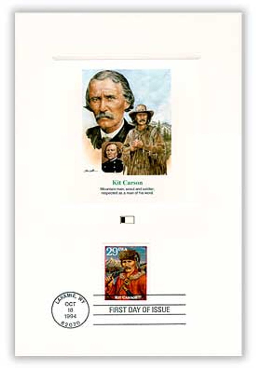 Birth of Kit Carson | Mystic Stamp Discovery Center