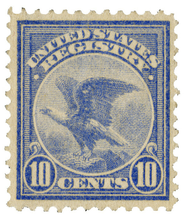 First and Only U.S. Registration Stamp | Mystic Stamp Discovery Center