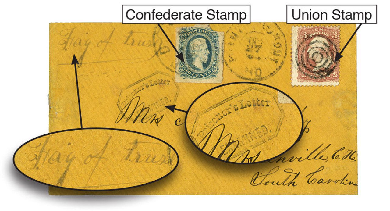 Civil War-Era Stamps Enter Usage | Mystic Stamp Discovery Center