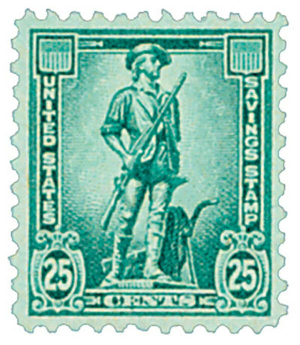 First U.S. Savings Stamp | Mystic Stamp Discovery Center