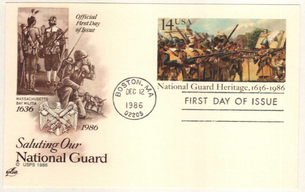 National Guard Founded | Mystic Stamp Discovery Center