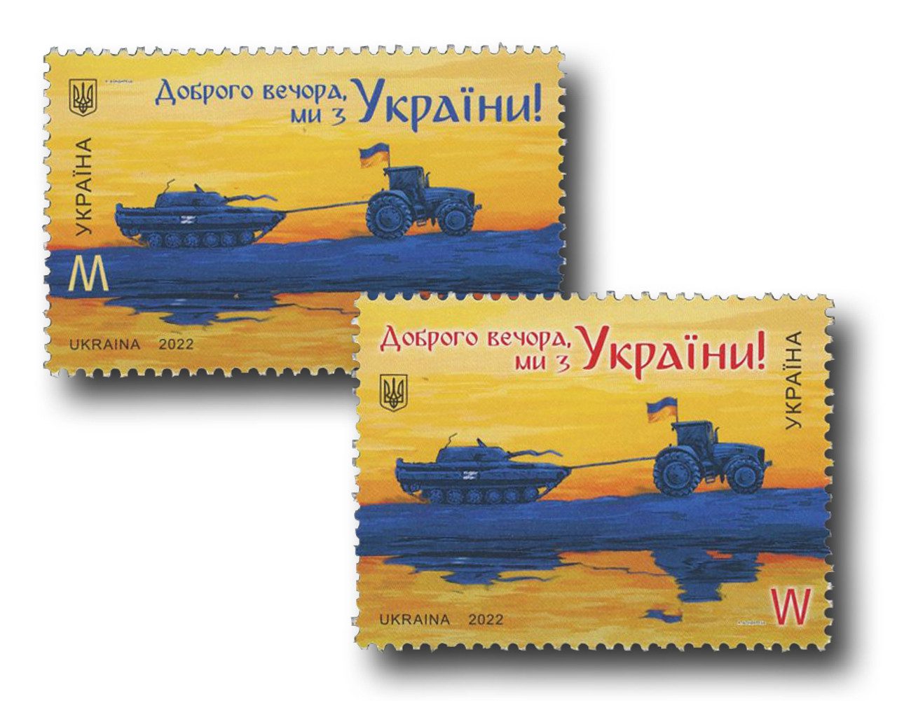Ukraine War Stamps Chronicle History as it Happens | Mystic Stamp ...