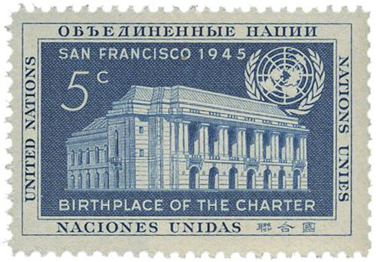 Signing of United Nations Charter | Mystic Stamp Discovery Center