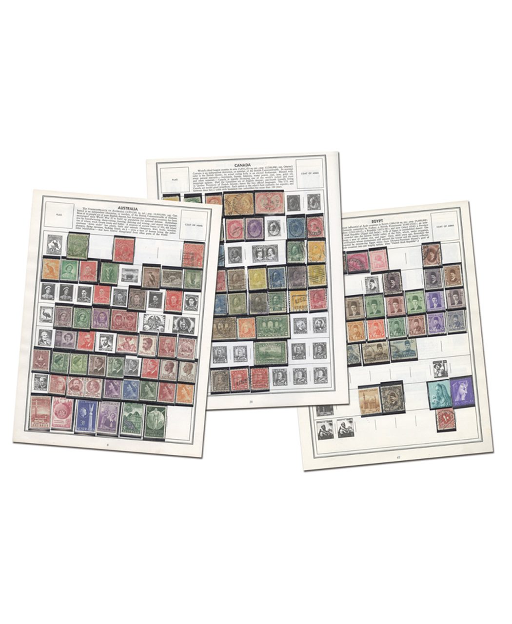 Unique Country Collections | Mystic Stamp Discovery Center