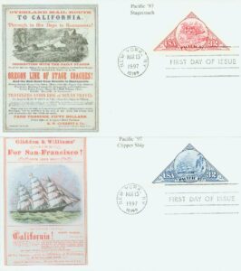 First U.S. Triangle Stamps | Mystic Stamp Discovery Center