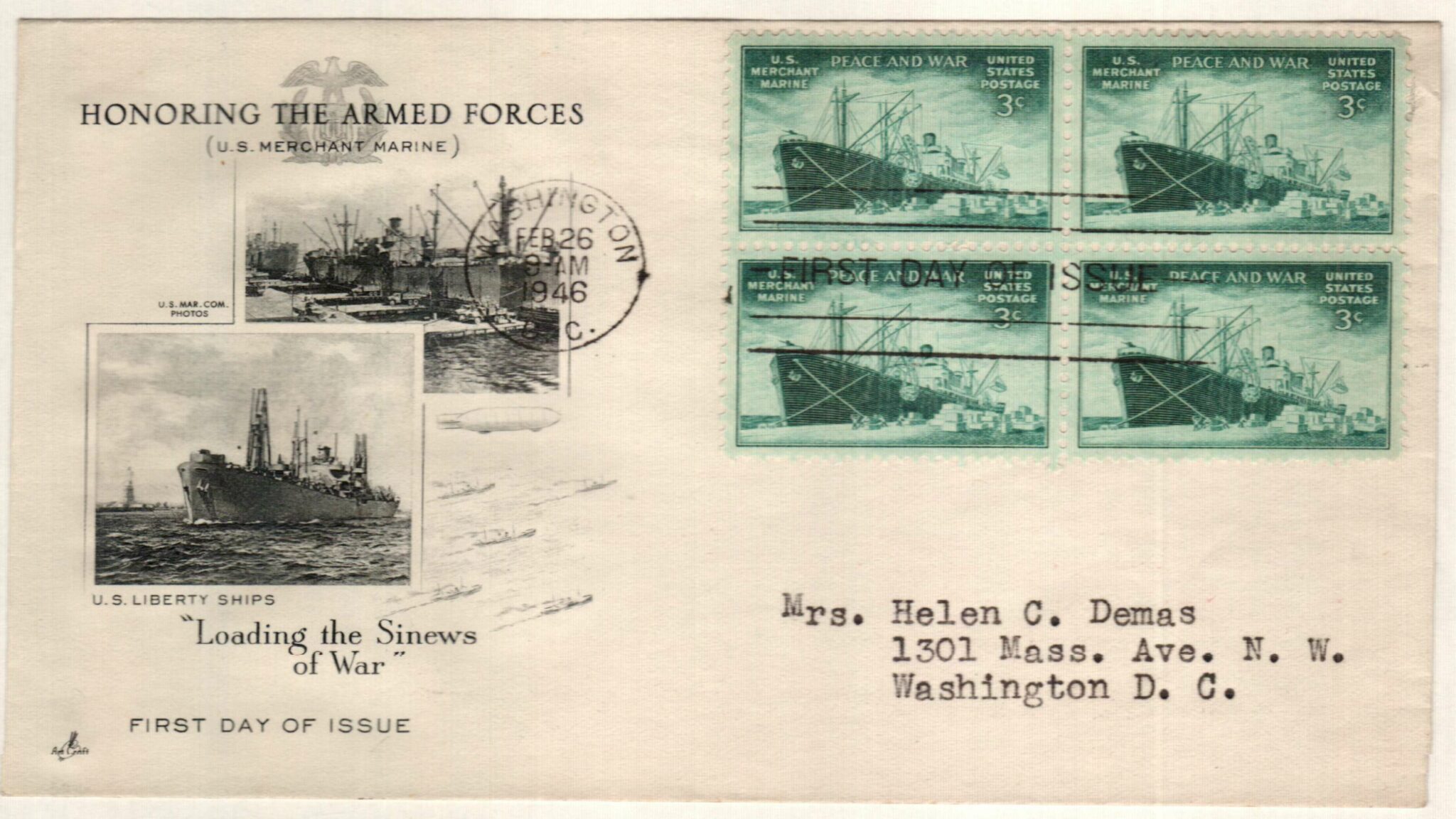 U.S. Merchant Marine | Mystic Stamp Discovery Center