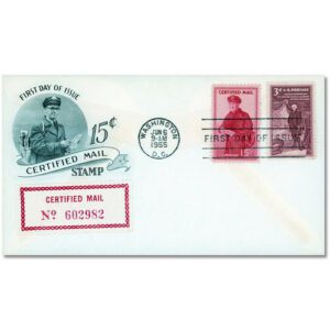 U.S. Issues Its Only Certified Mail Stamp | Mystic Stamp Discovery Center
