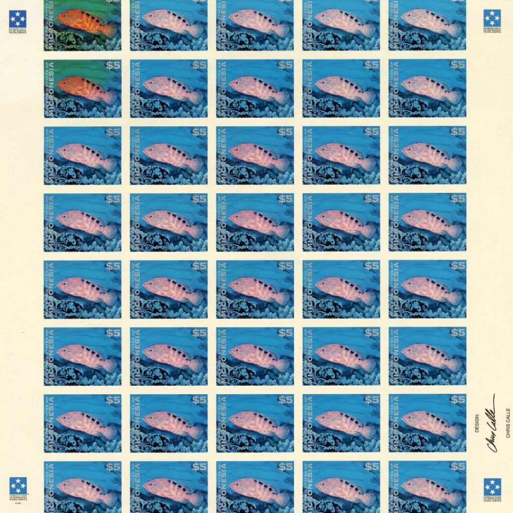Oh No! Are Those Faded Fish Postage Stamps?! | Mystic Stamp Discovery ...