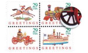 What is microprinting? | Mystic Stamp Discovery Center