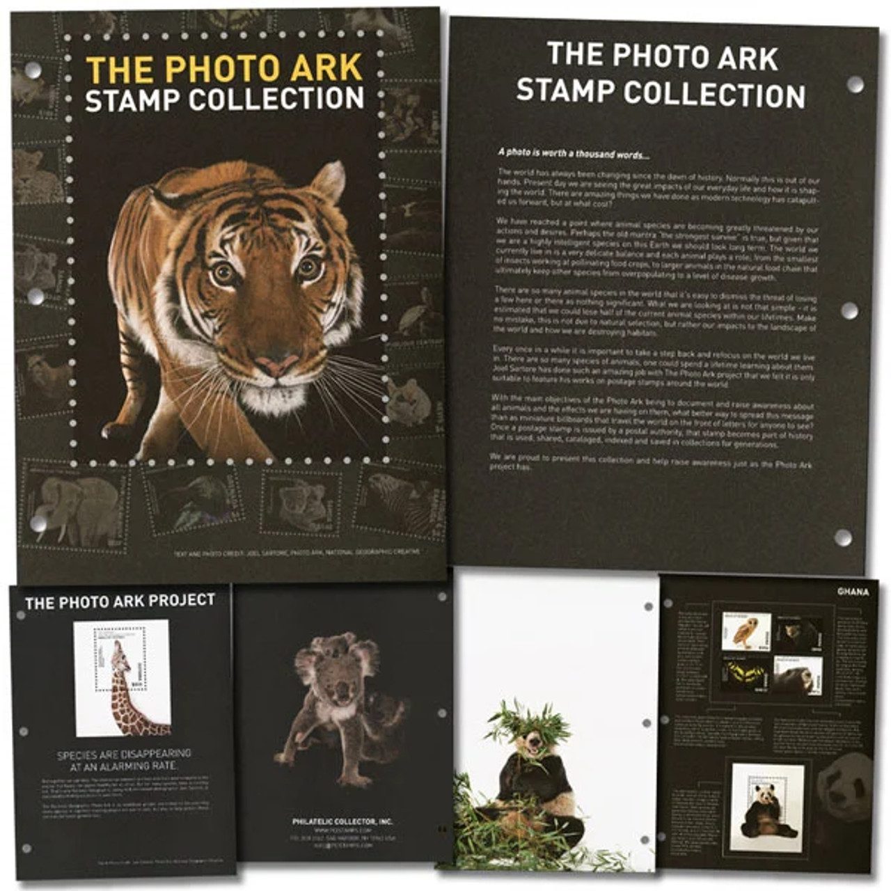 Nat Geo Photo Ark Stamp Collection | Mystic Stamp Discovery Center